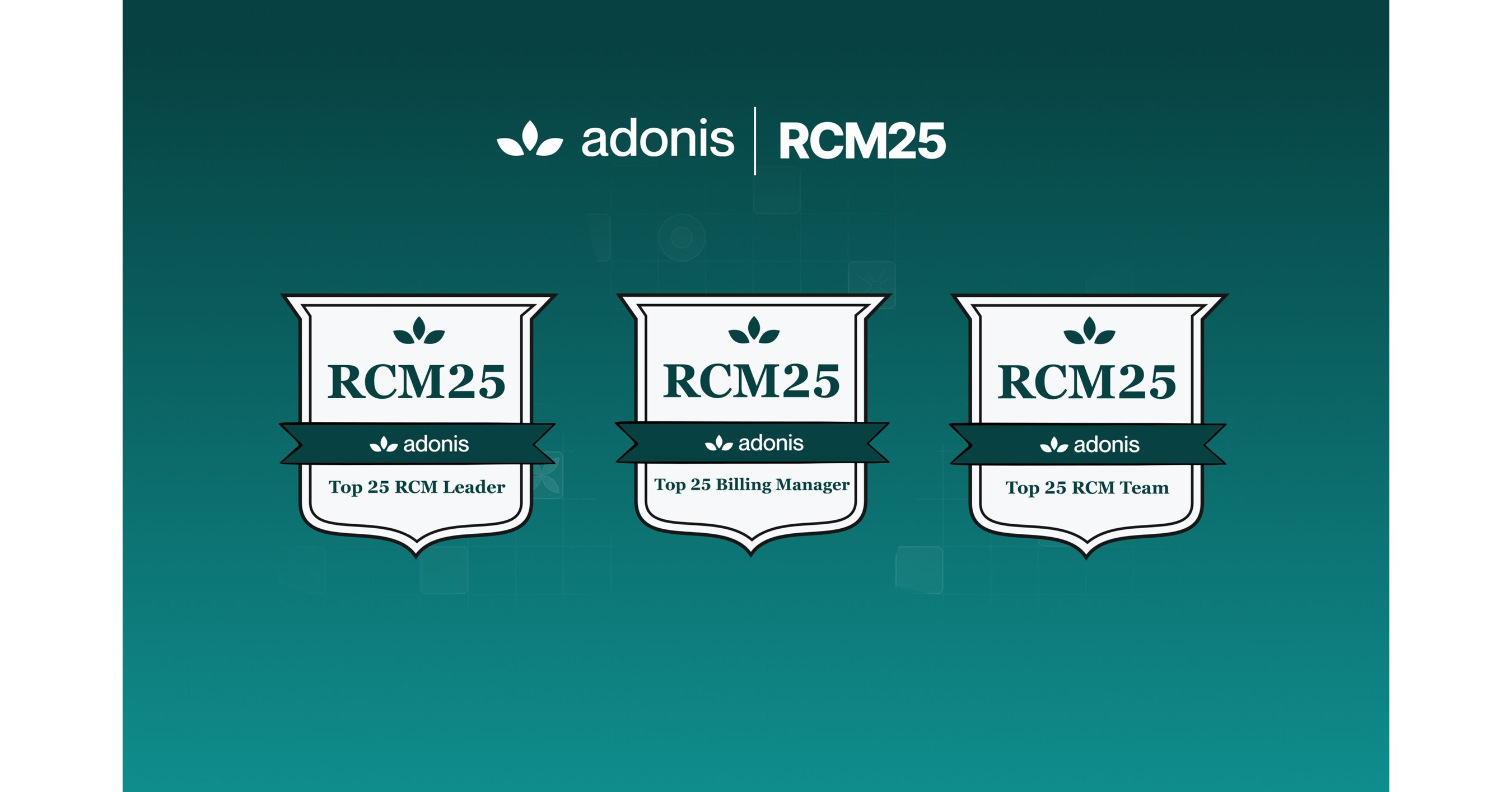 Adonis Launches RCM25: Award Program Seeks to Honor the Nation's Top 25 ...