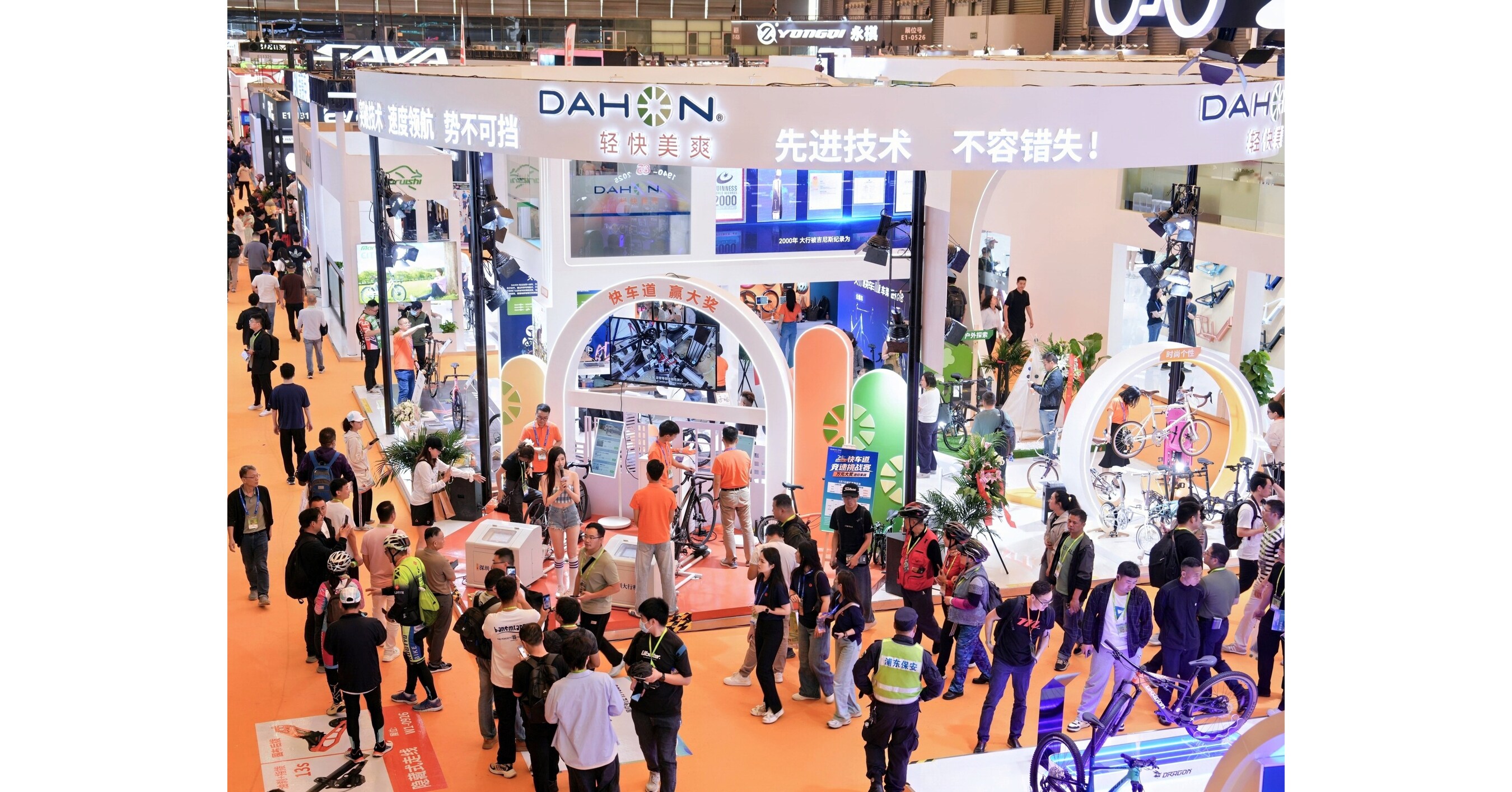 DAHON-V Speed Tech causou grande impacto na CHINA CYCLE 2025!