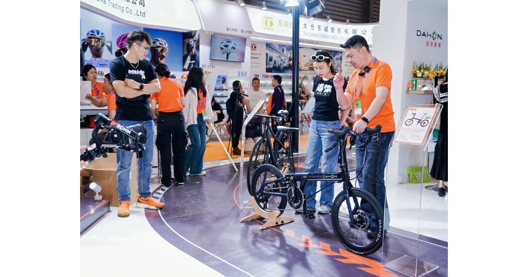 DAHON-V Speed Tech causou grande impacto na CHINA CYCLE 2025!