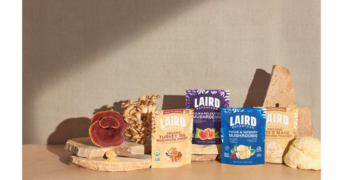 LAIRD SUPERFOOD® EXPANDS FUNCTIONAL MUSHROOM PRODUCT LINE AS CONSUMER ...