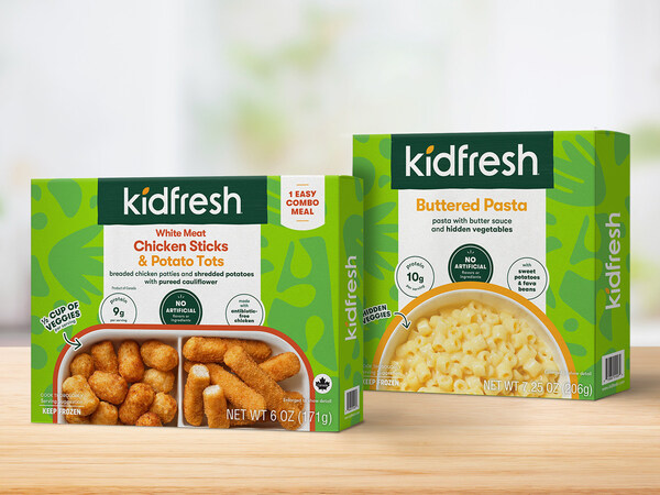 KIDFRESH HELPS YOU WIN MORE MEALS WITH NEW EASY COMBO MEAL AND BUTTERED ...