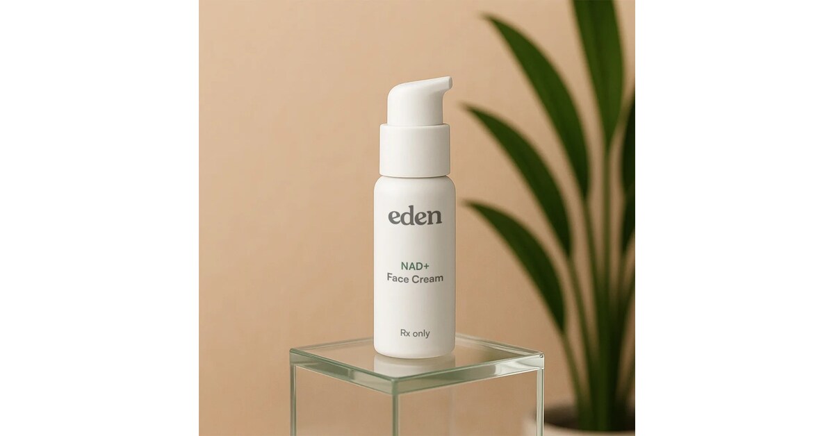 Eden Launches Prescription-Only NAD+ Face Cream to Support Skin ...