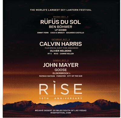 RISE FESTIVAL CELEBRATES 10-YEAR ANNIVERSARY WITH MONUMENTAL 2025 ...