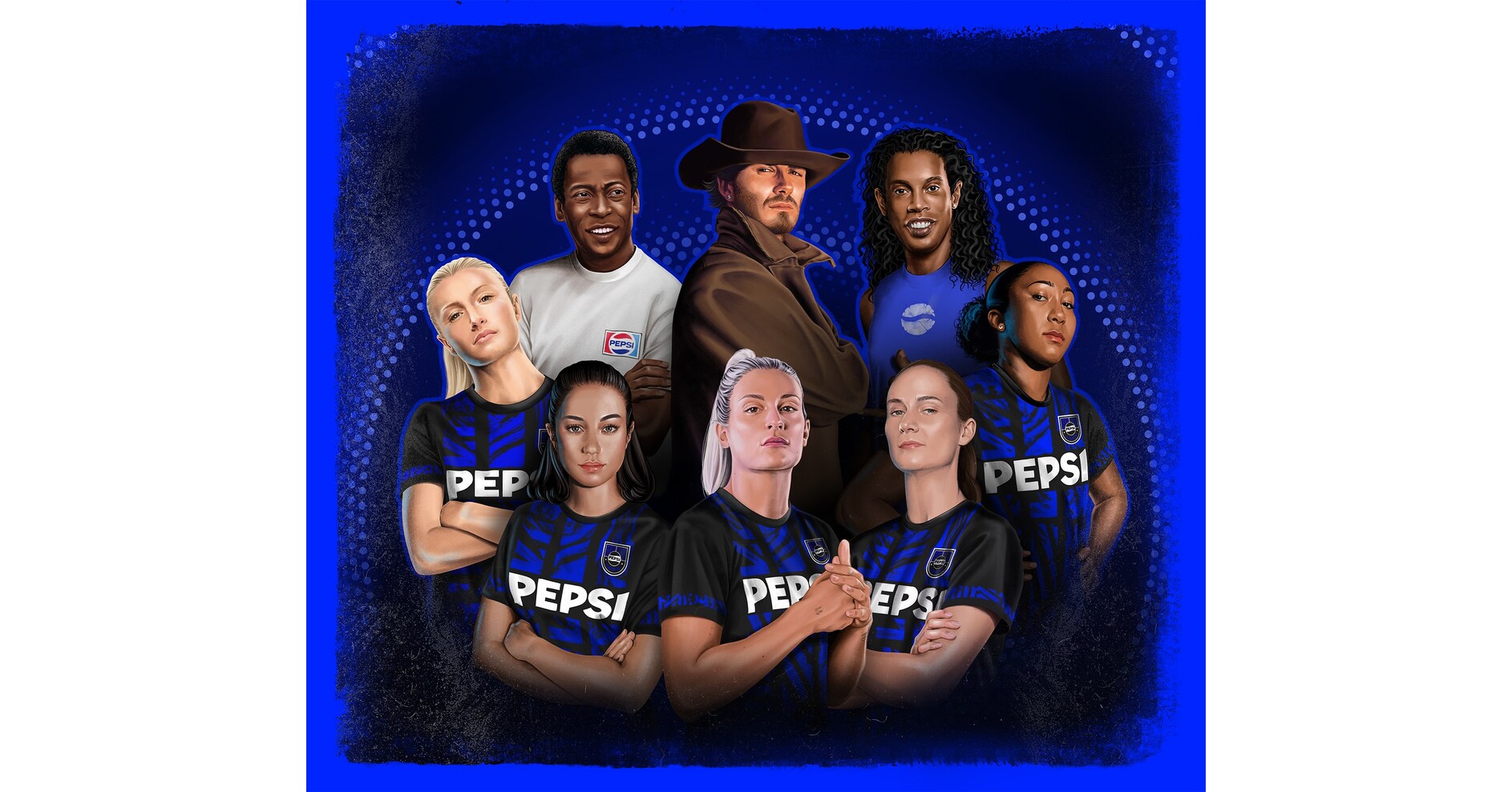 Refresh The Game: Pepsi® Unites Football Legends Across Generations in ...
