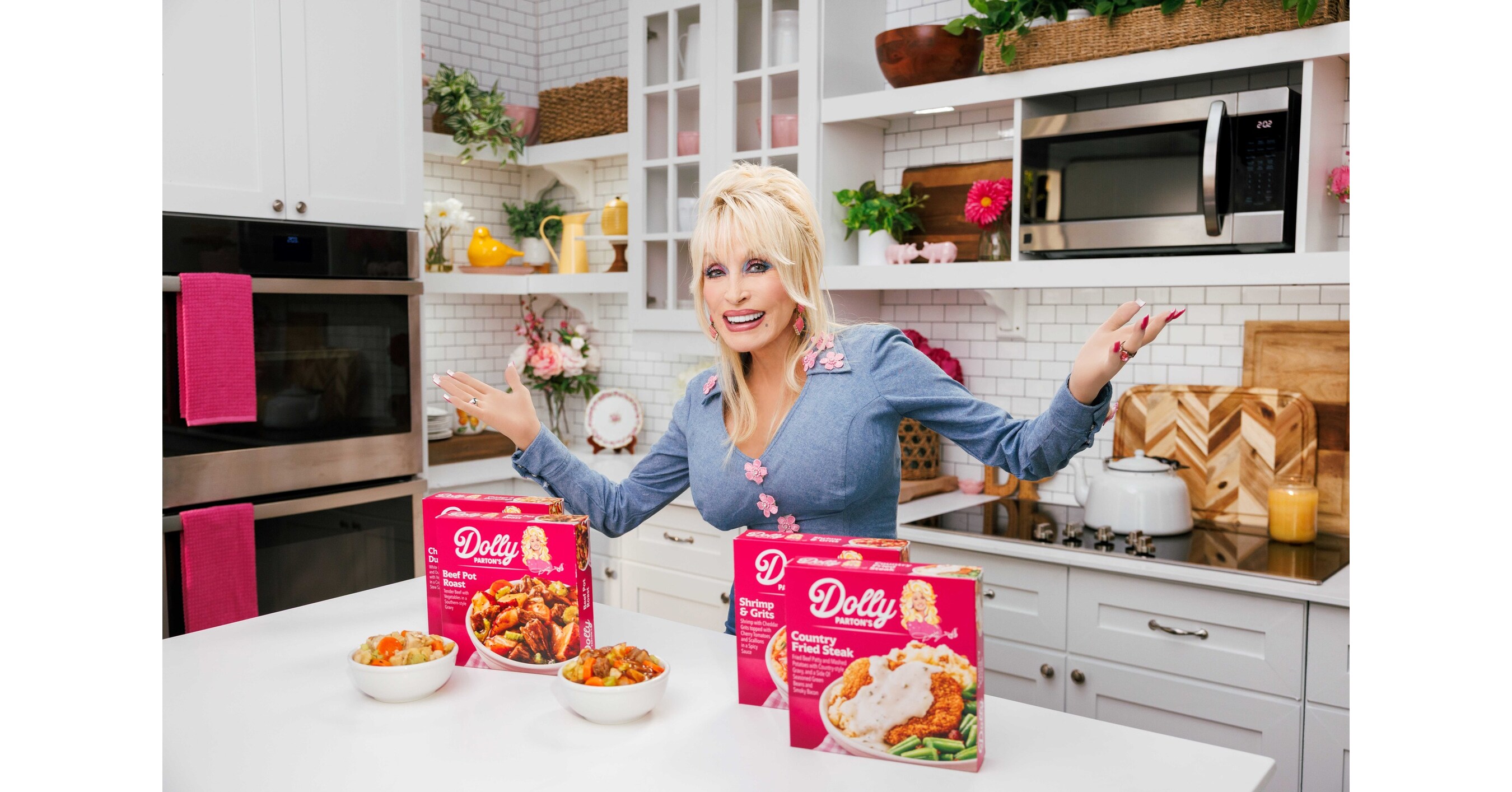 Dolly Parton Serves Up Southern-Inspired Comfort Food with New Line of ...