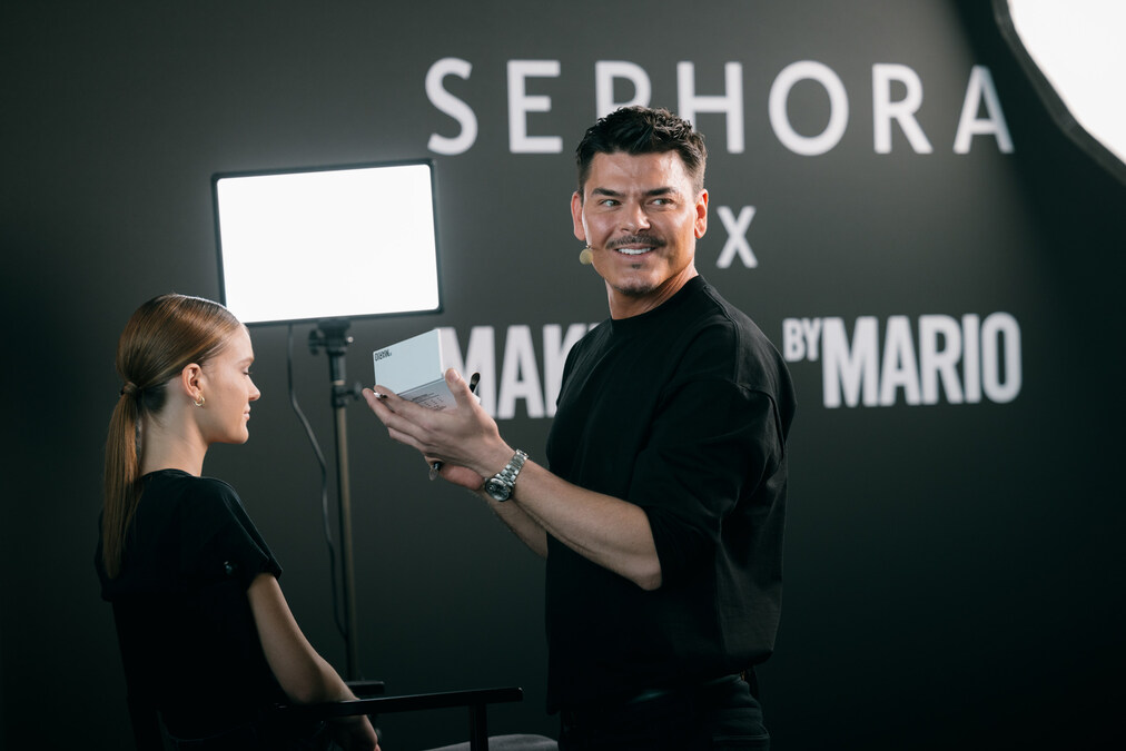 sephora getting makeup done