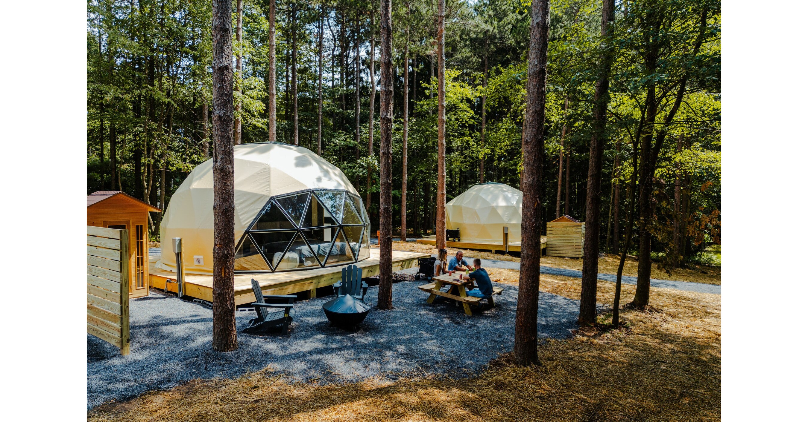 Maryland's First Dome Glamping Destination Now Open at Deep Creek Lake