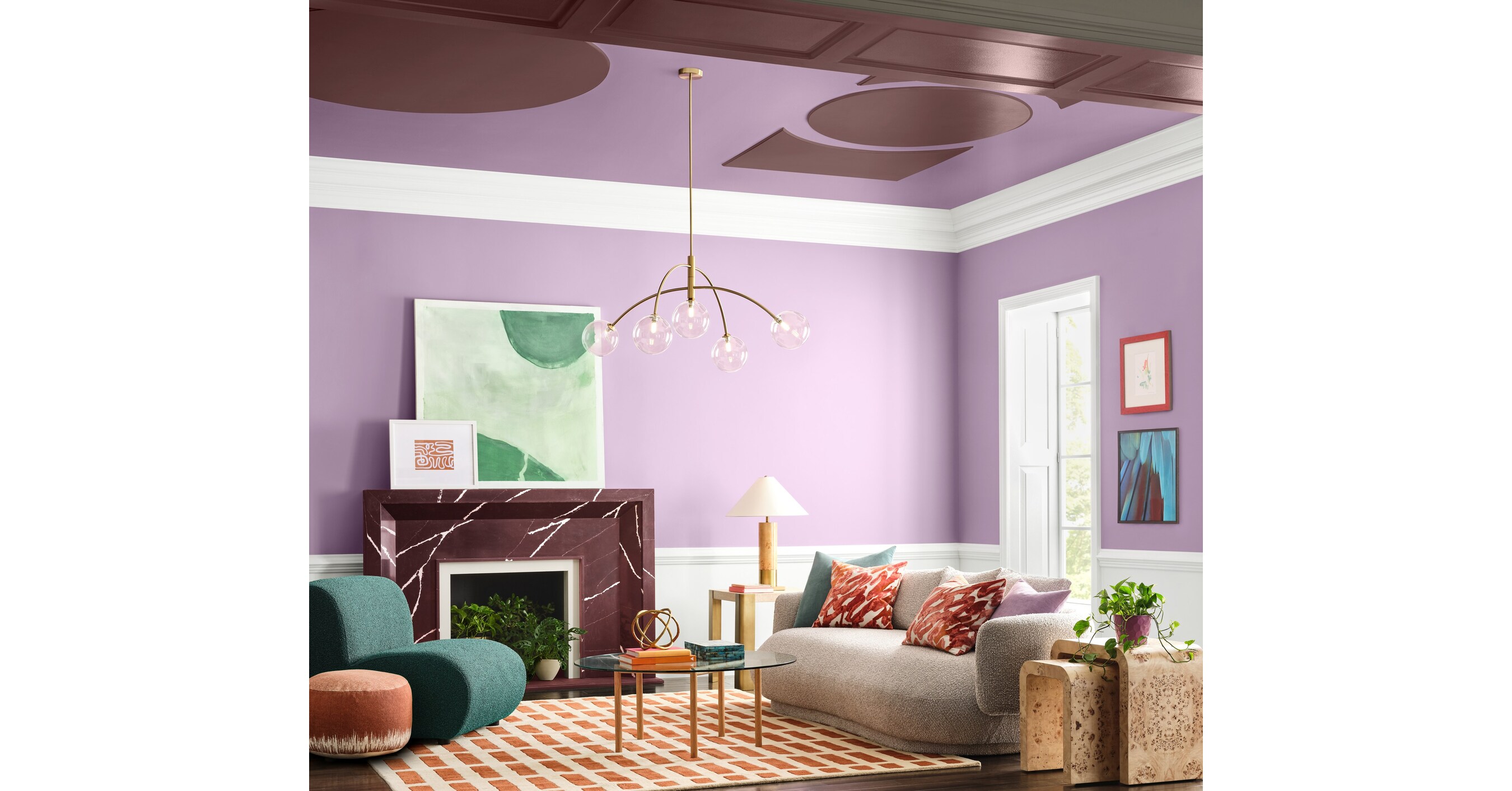Sherwin Williams Purple Studio Mauve SW 0062 | Purple Paint Colors