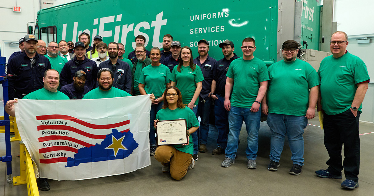 UniFirst's Owensboro Earns OSHA's VPP Star Certification and Governor's ...