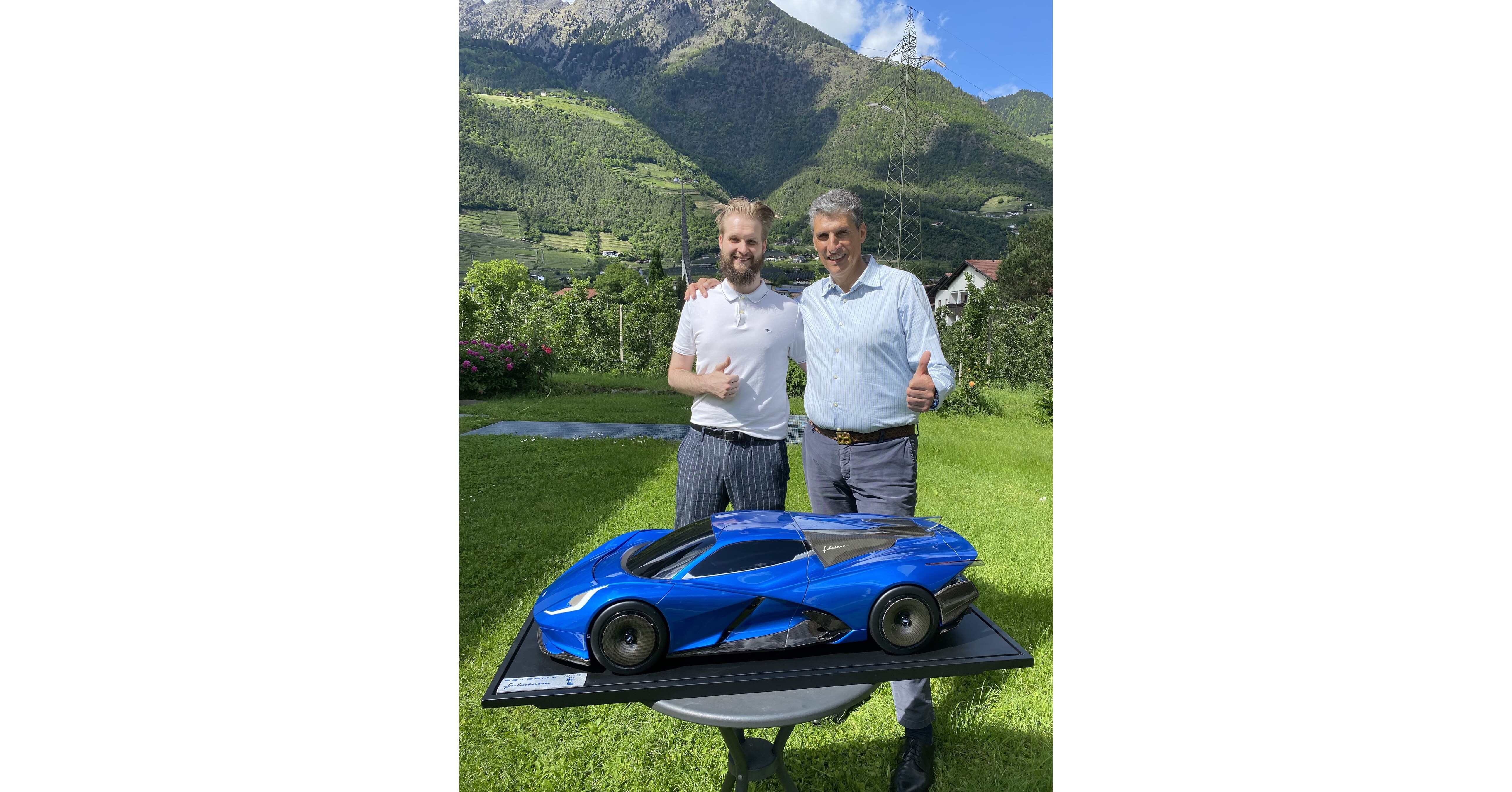 Artistic cooperation between Automobili Estrema and Fabian Oberhammer ...