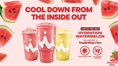 Smoothie King Unveils New Hydration Category Featuring Three ...
