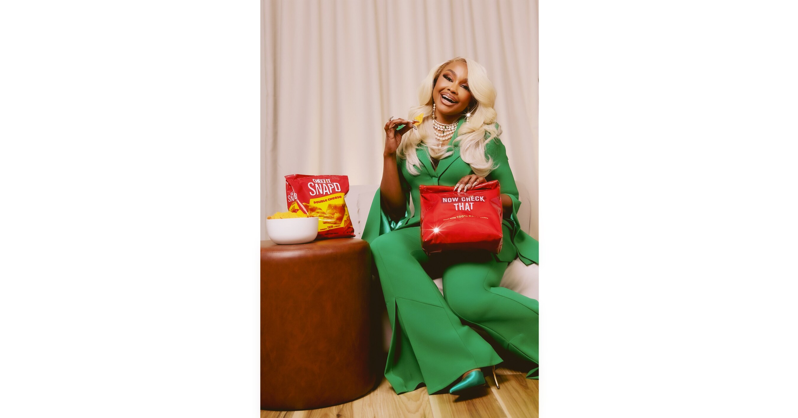 CHEEZ-IT® SNAP'D® TEAMS UP WITH REALITY TV ROYALTY PHAEDRA PARKS TO ...