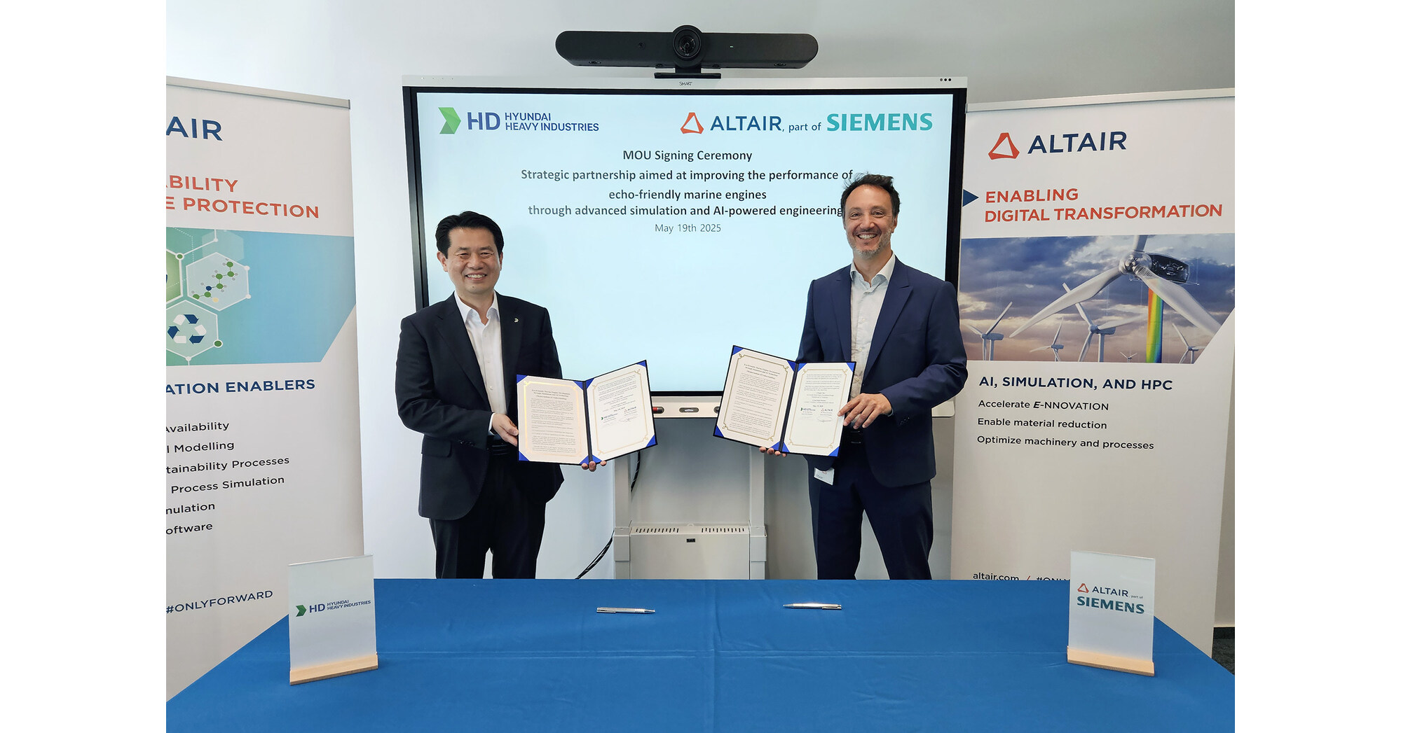 Altair and HD Hyundai Heavy Industries Sign MoU to Advance Eco-Friendly ...