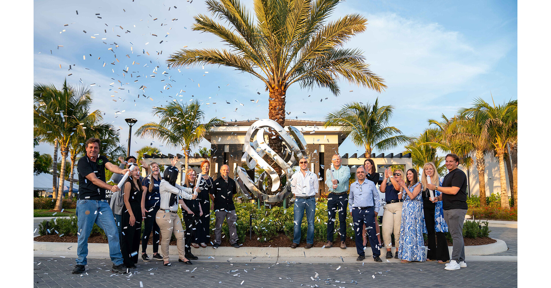 Akel Homes Unveils & Dedicates Art Sculpture at Solana Bay at Avenir ...