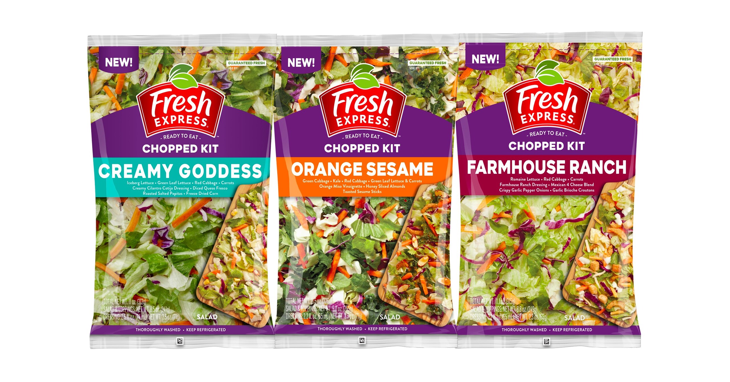 Fresh Express Turns Up the Flavor with Three Bold New Chopped Salad ...