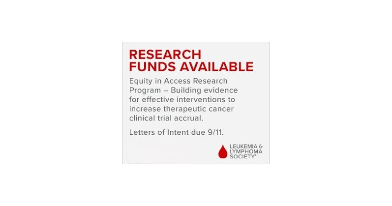 THE LEUKEMIA & LYMPHOMA SOCIETY (LLS) IS ACCEPTING APPLICATIONS FOR ...