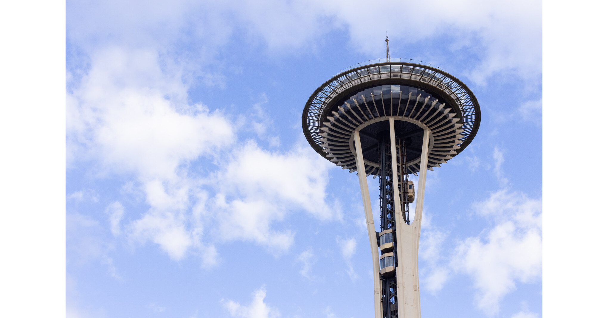READY FOR LAUNCH: SEATTLE'S SPACE NEEDLE DEBUTS NEW, DOUBLE DECK ELEVATOR