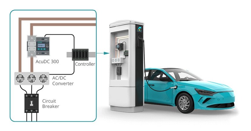 Accuenergy Launches The AcuDC 300 Series EV Charging Meter