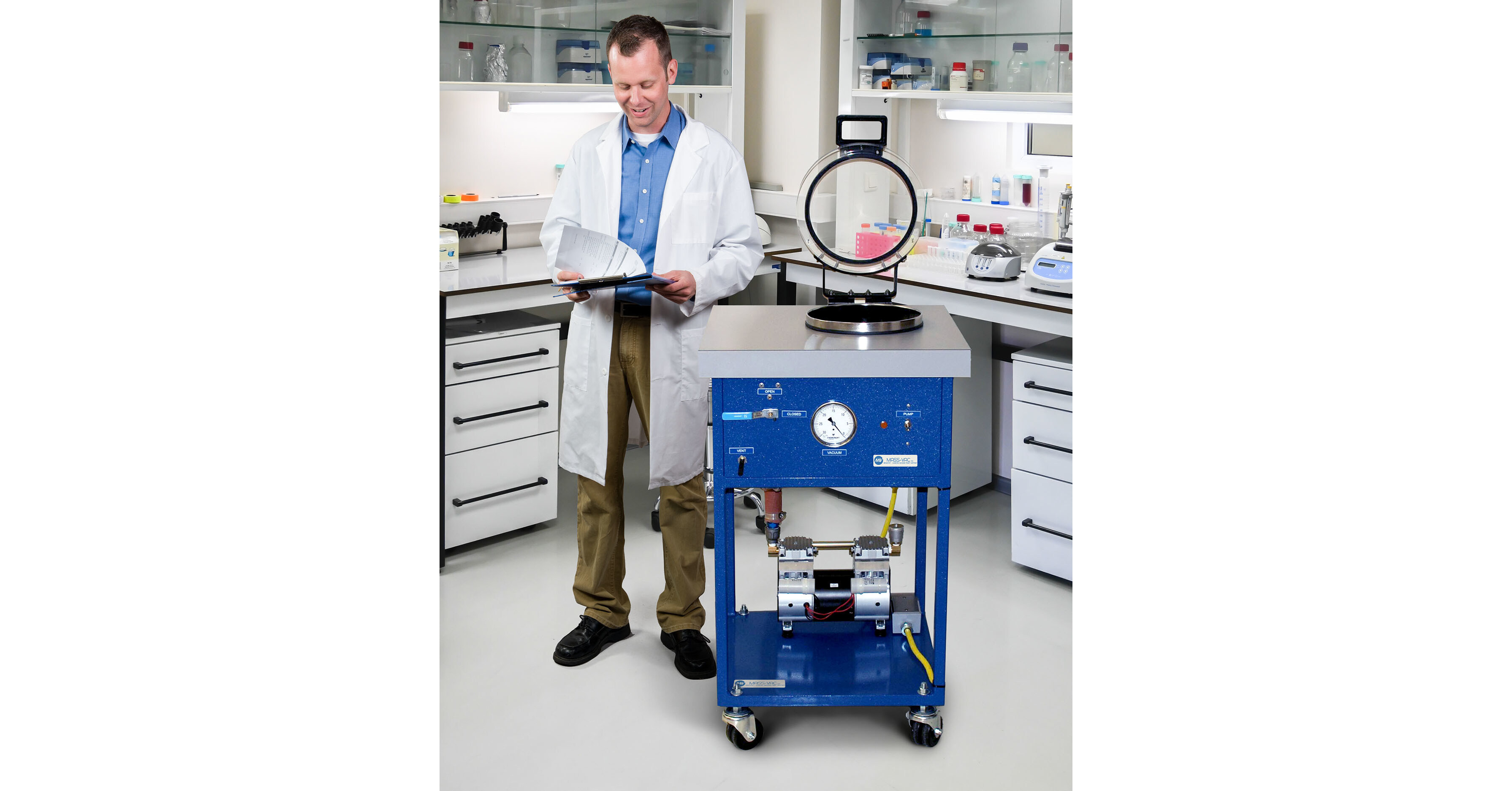 PORTABLE DEGASSING SYSTEM FULLY INTEGRATED FOR SMALL APPLICATIONS