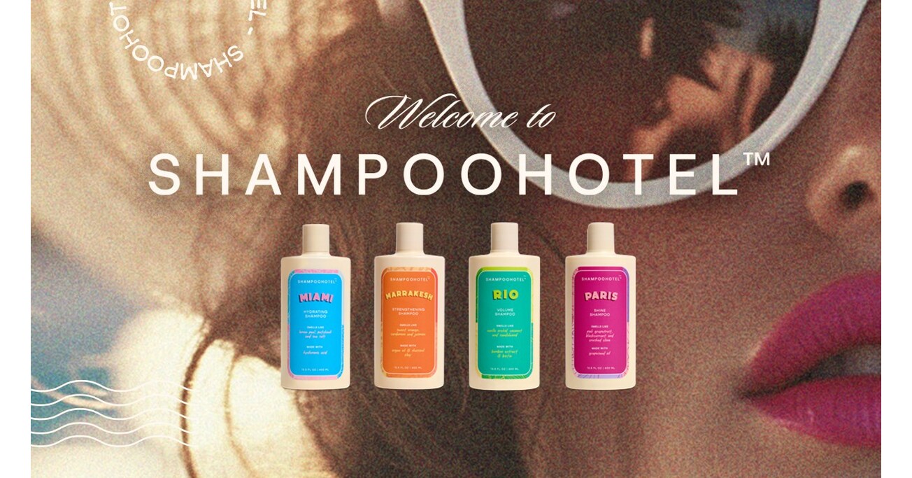 NEW Destination-Inspired Hair and Body Care Brand SHAMPOOHOTEL ...