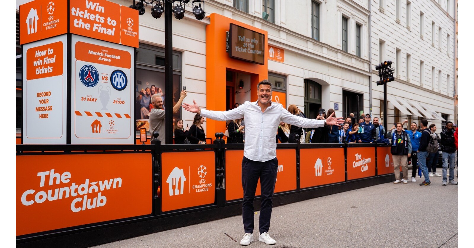 Ready for kick off? Just Eat Celebrates UEFA Champions League Final ...