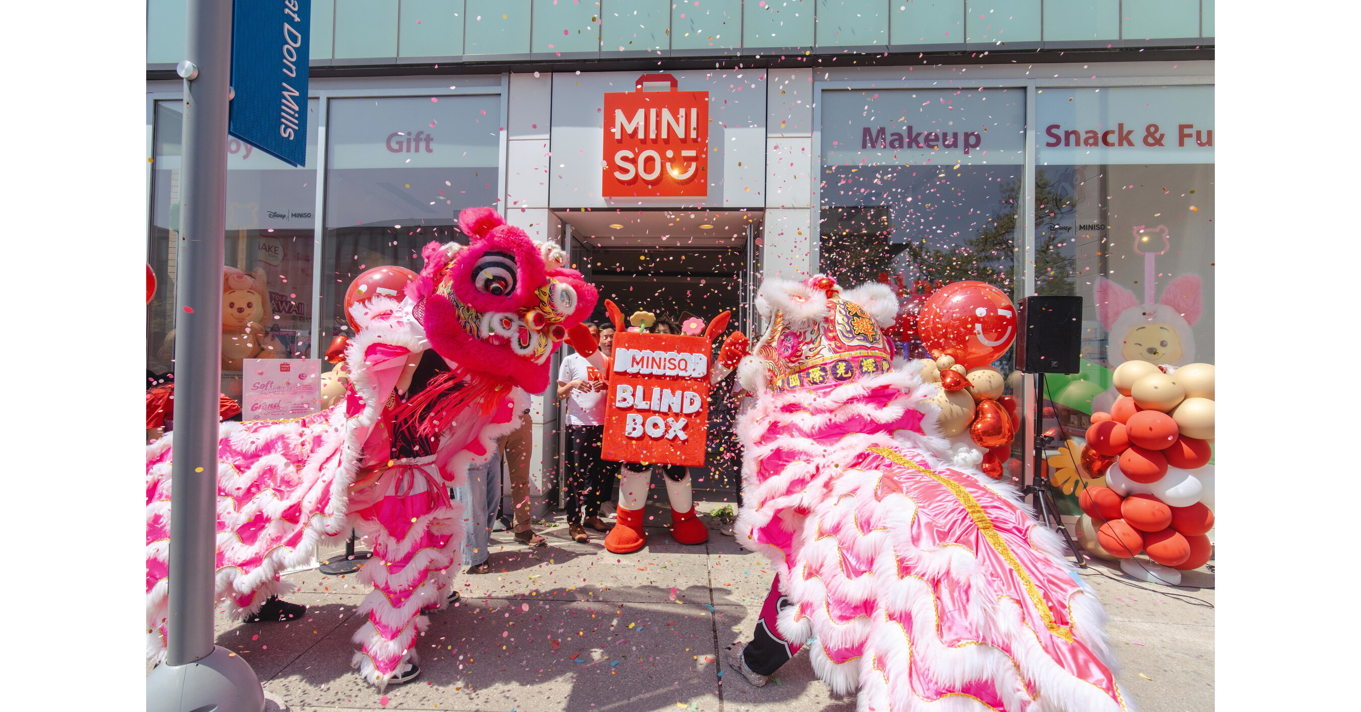 MINISO Opens its First Outdoor Street-Front Store in Ontario at CF Don ...