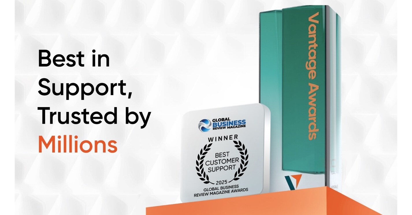 Vantage remporte le prix du « Meilleur service client » lors des Global ...