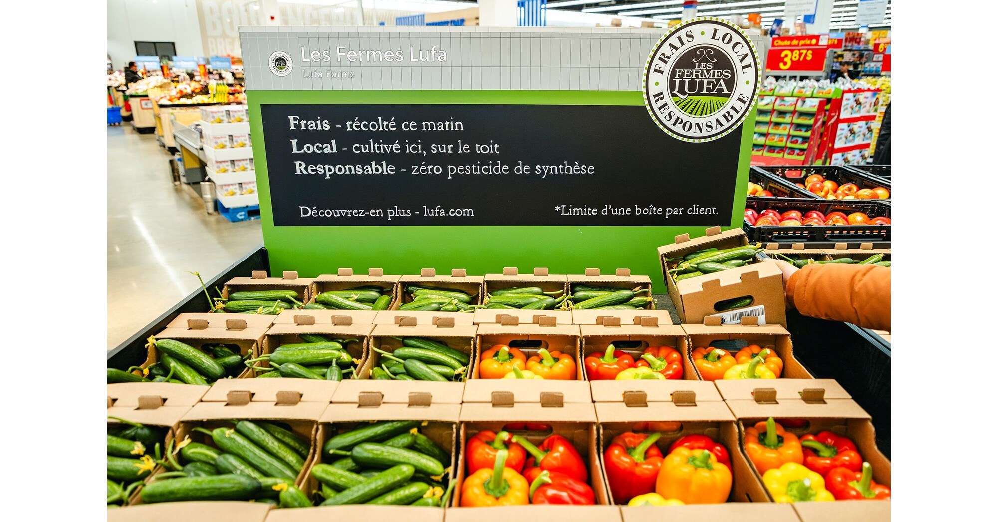 From rooftop greenhouse to store in an hour: Walmart Canada and Lufa Farms launch local produce ...