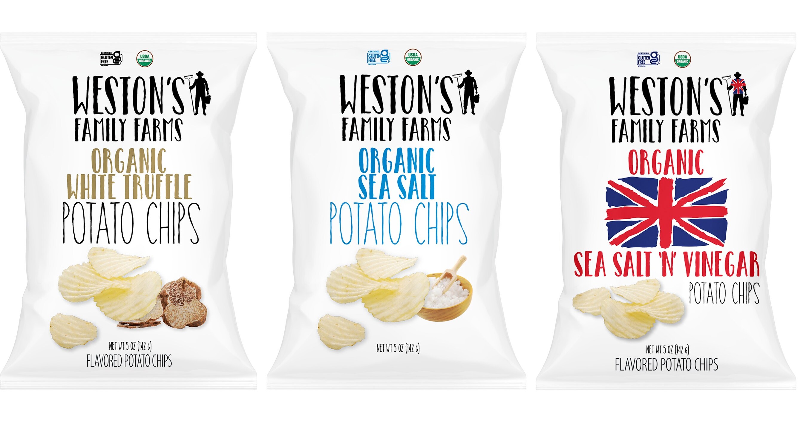 Calbee Launches Weston's Family Farms Organic Potato Chips