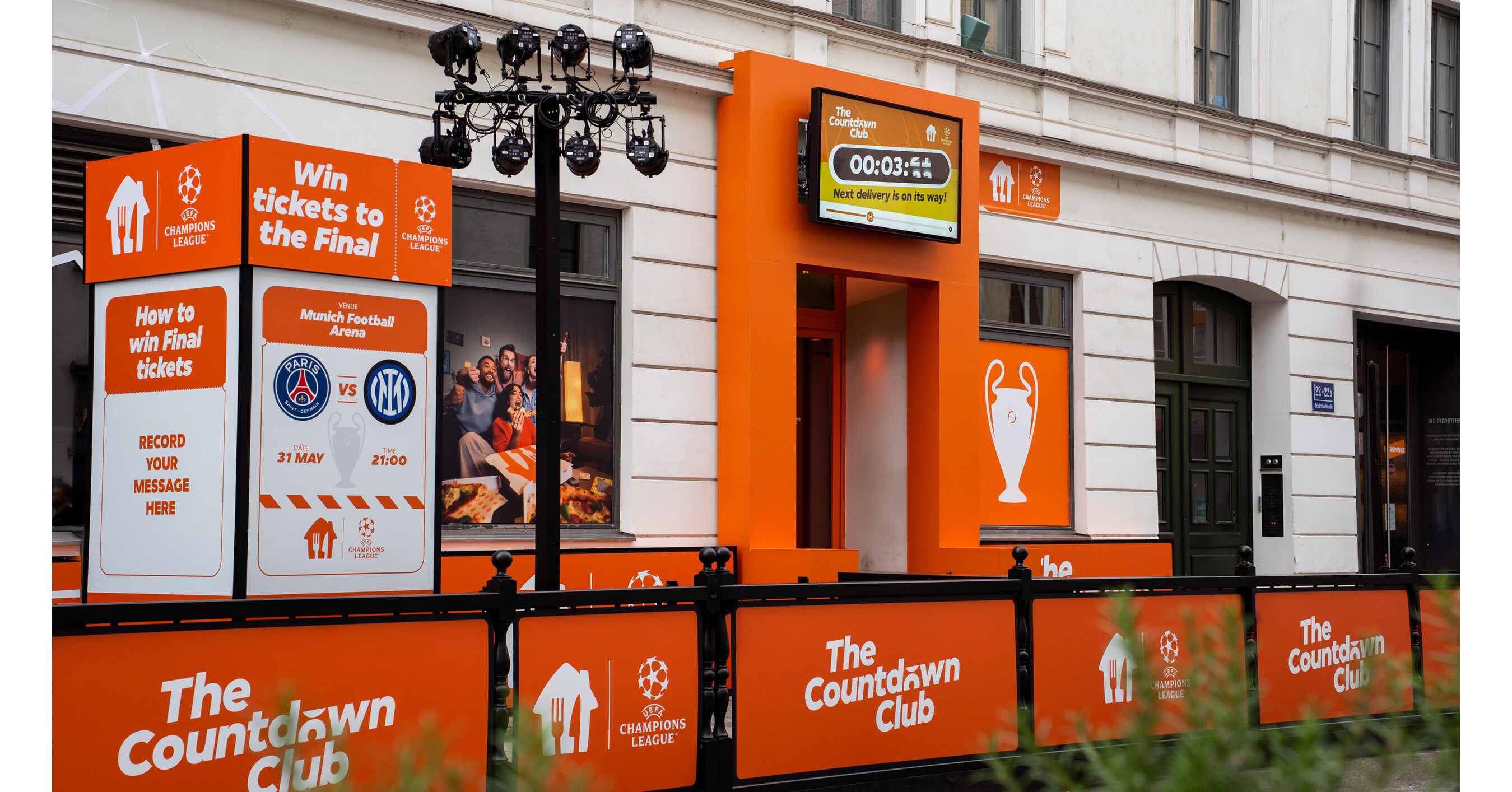 Ready for kick off? Just Eat Celebrates UEFA Champions League Final ...