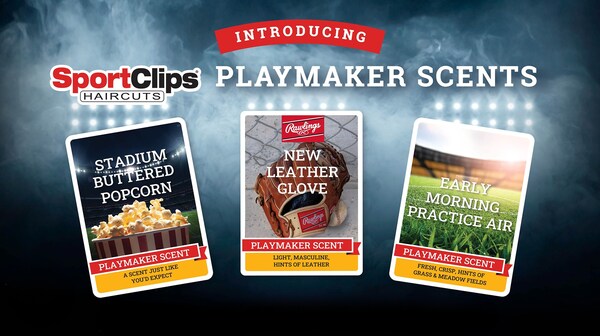 Sport Clips Haircuts Knocks It Out of the Park With New Playmaker Scents