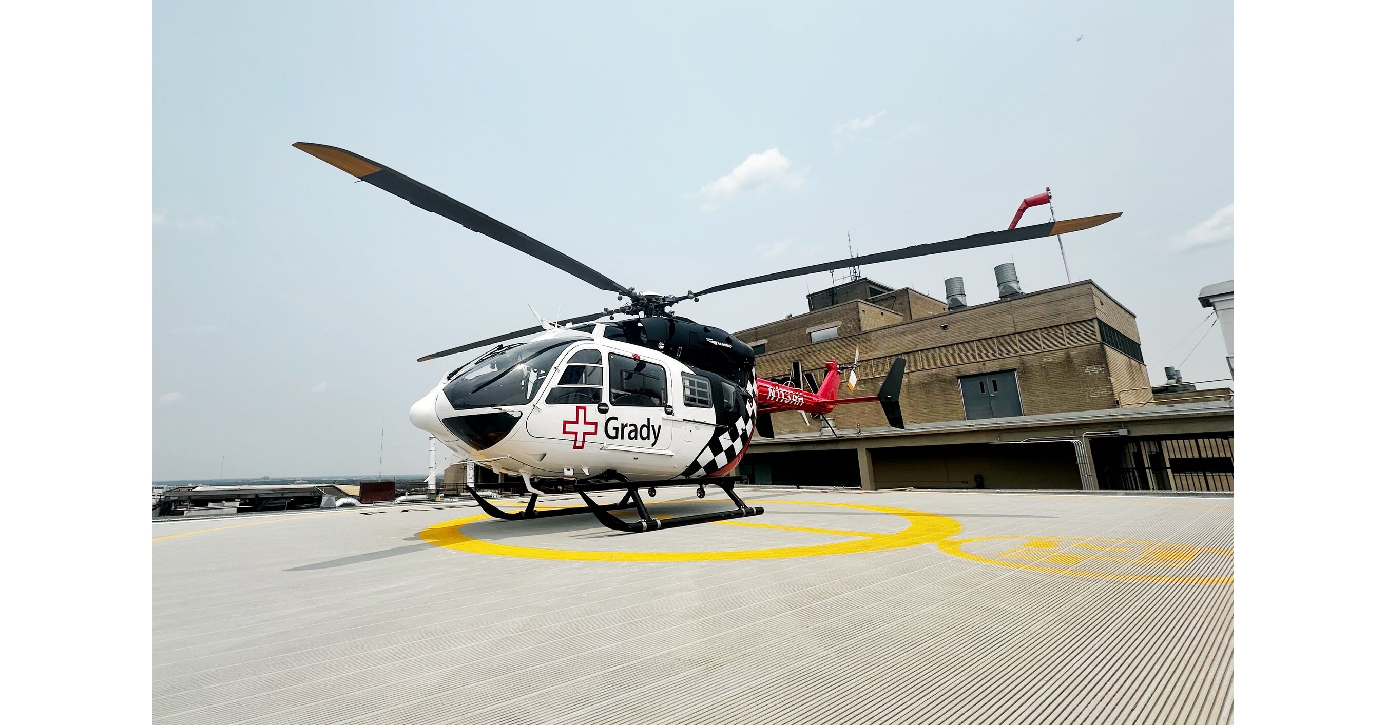 Grady Launches Emergency Medical Helicopter in Partnership with Air Methods