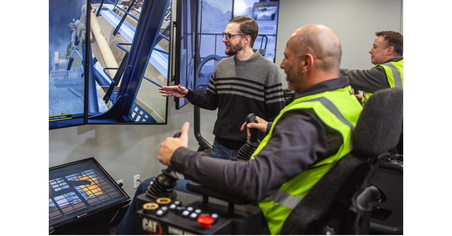 Simformotion™ LLC Announces New Cat® Simulators Collaborative Worksite Training™ for Mining Package