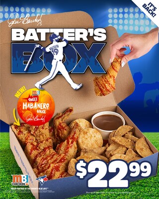 José Bautista Steps Up to the Plate Again for Mary Brown's Chicken with ...