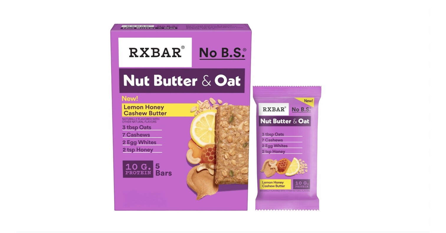 RXBAR Launches High Protein Innovation Along with a New Lemon Honey ...
