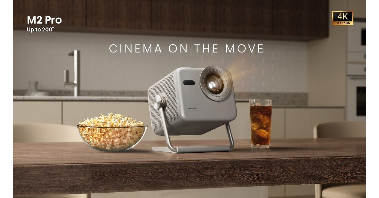 Hisense Unveils M2 Pro, Its Smallest, Lightest, Most Portable 4K Laser ...