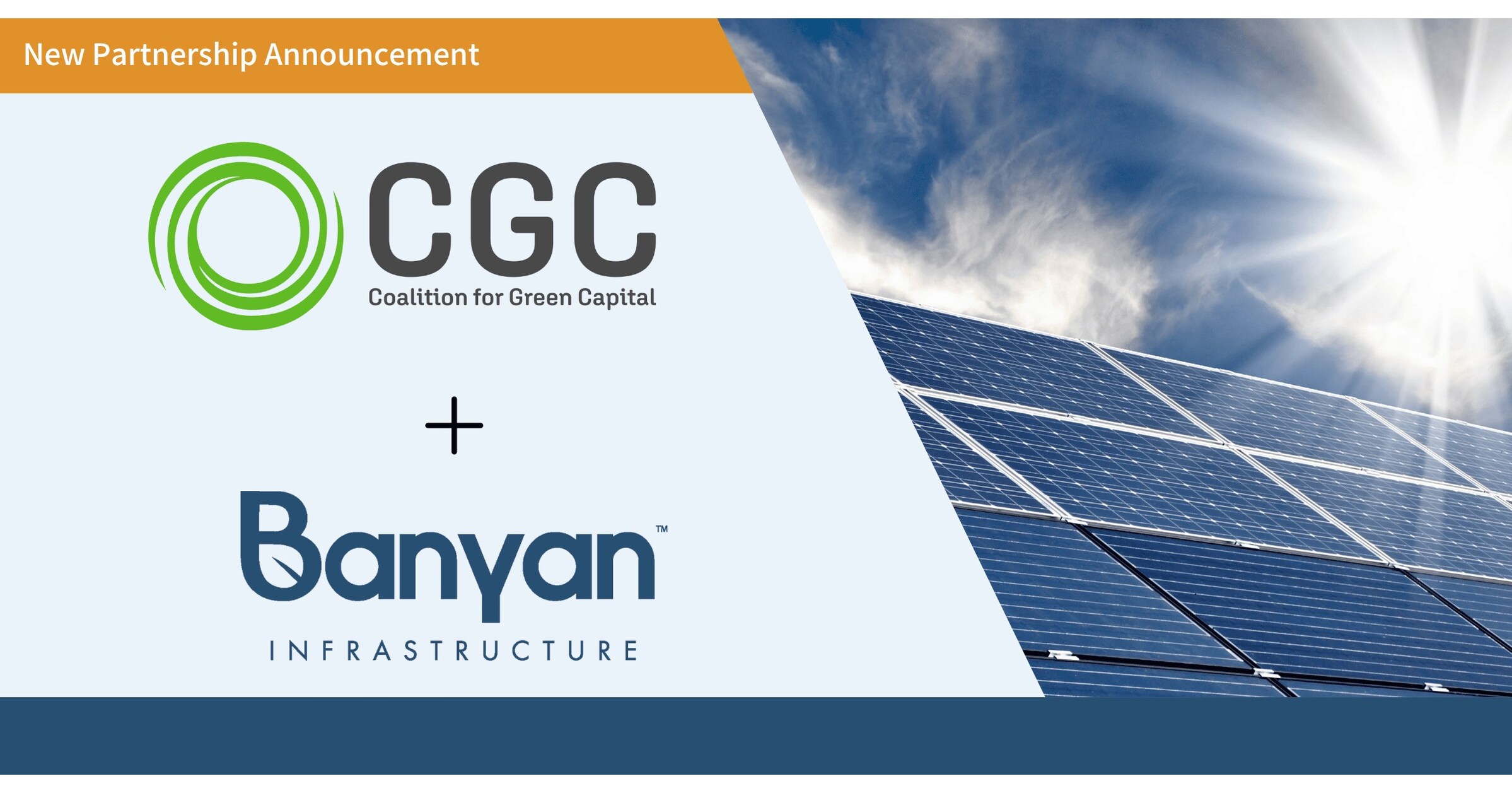 Banyan Infrastructure and Coalition for Green Capital Announce ...