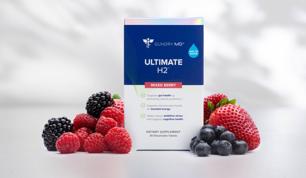 Gundry MD Launches Ultimate H2: A Revolutionary Molecular Hydrogen Supplement for Enhanced ...