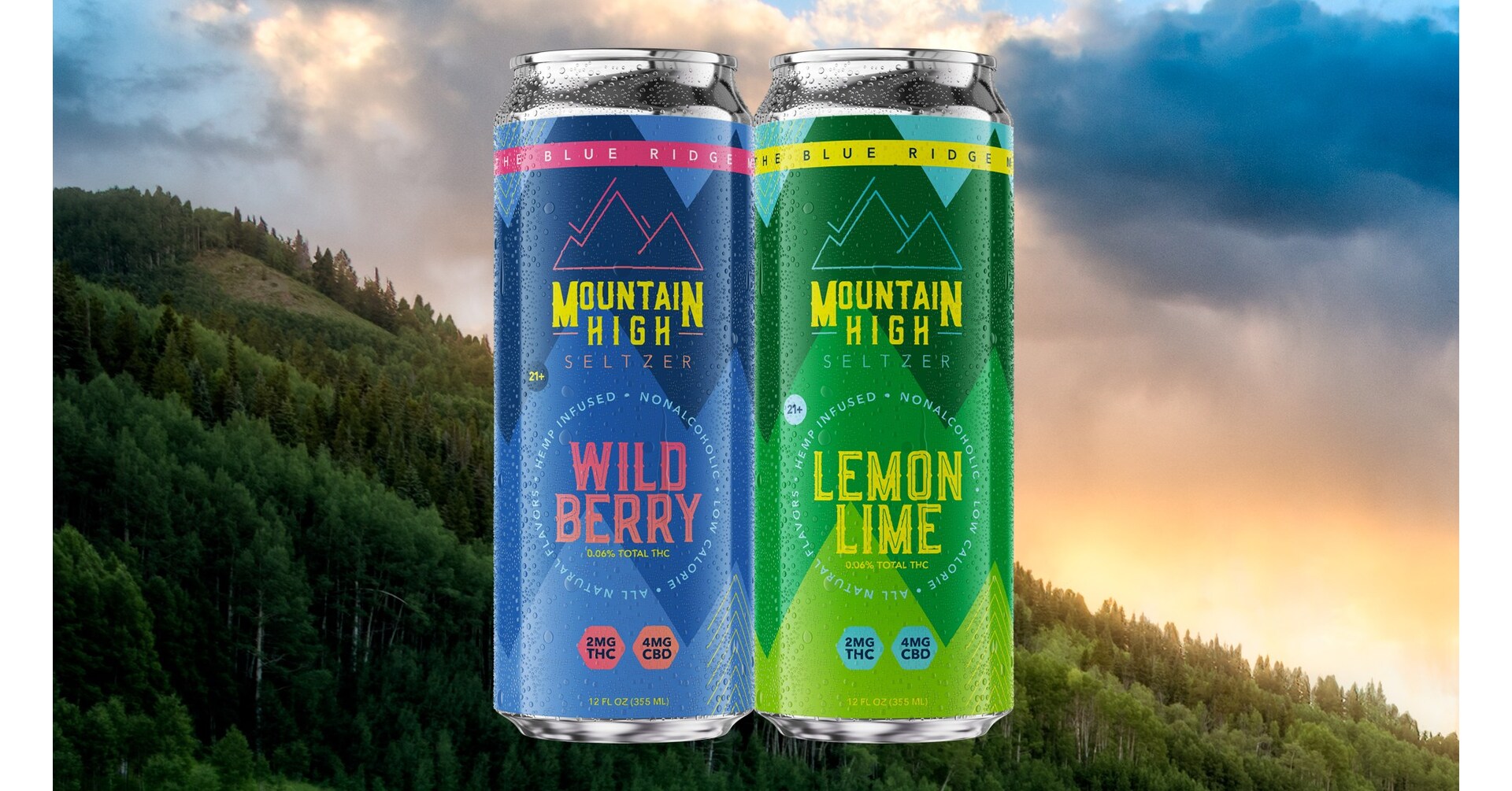 MOUNTAIN HIGH SELTZER, FIRST THC DRINK DISTRIBUTED IN VIRGINIA