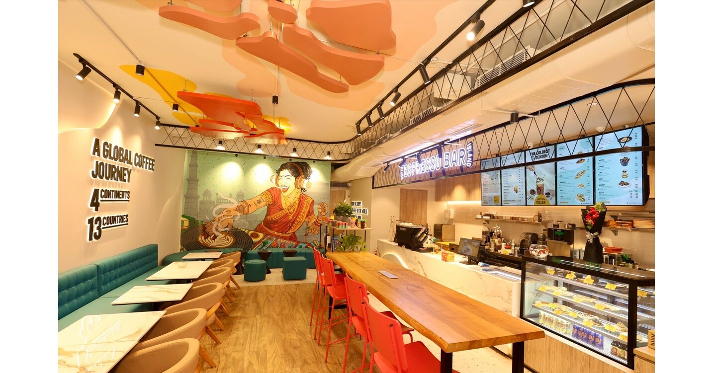 Coffee Island debuts in Delhi with its first ever 24/7 café in GK II