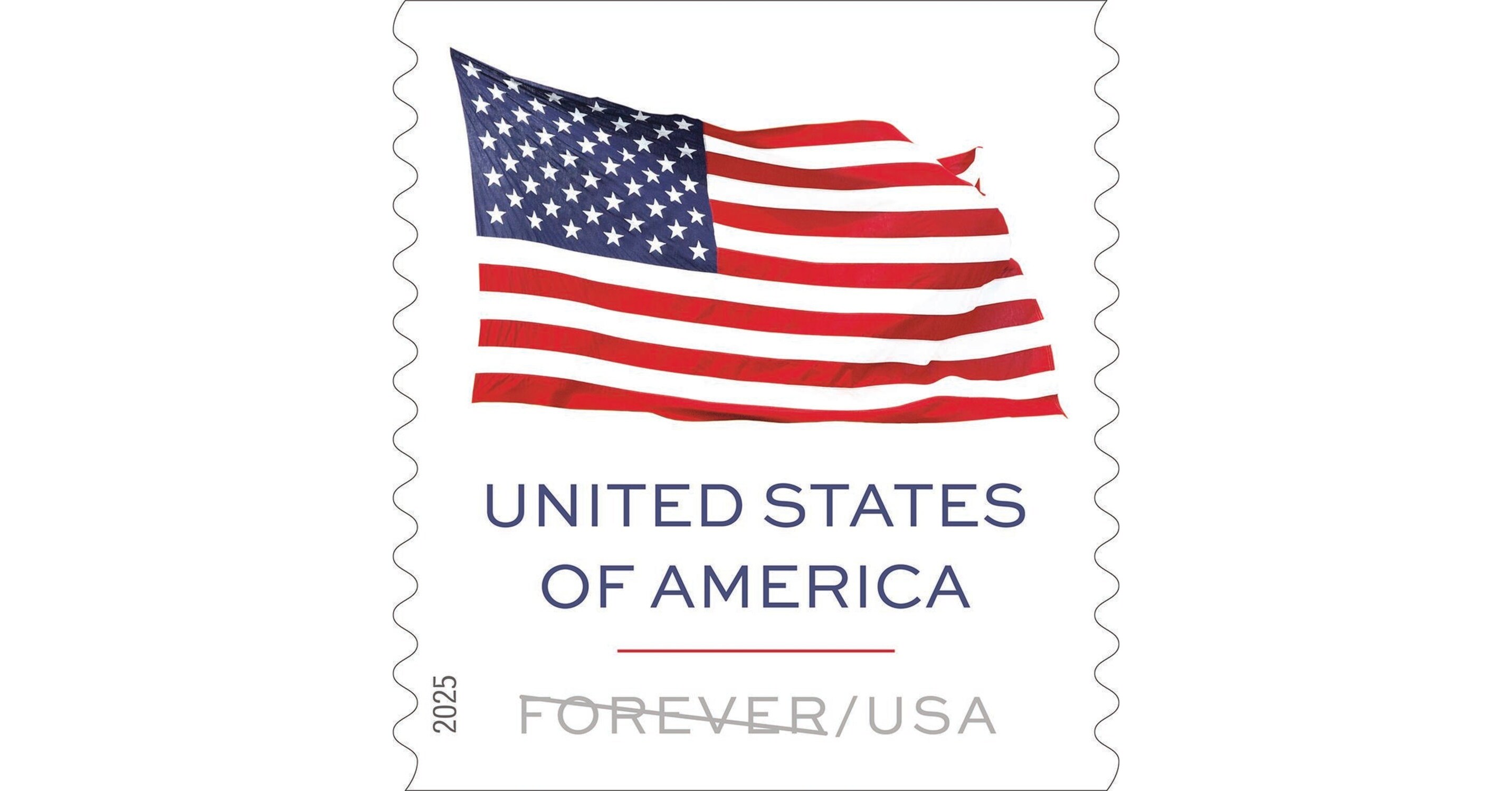 U.S. Postal Service Issues Latest U.S. Flag Stamp