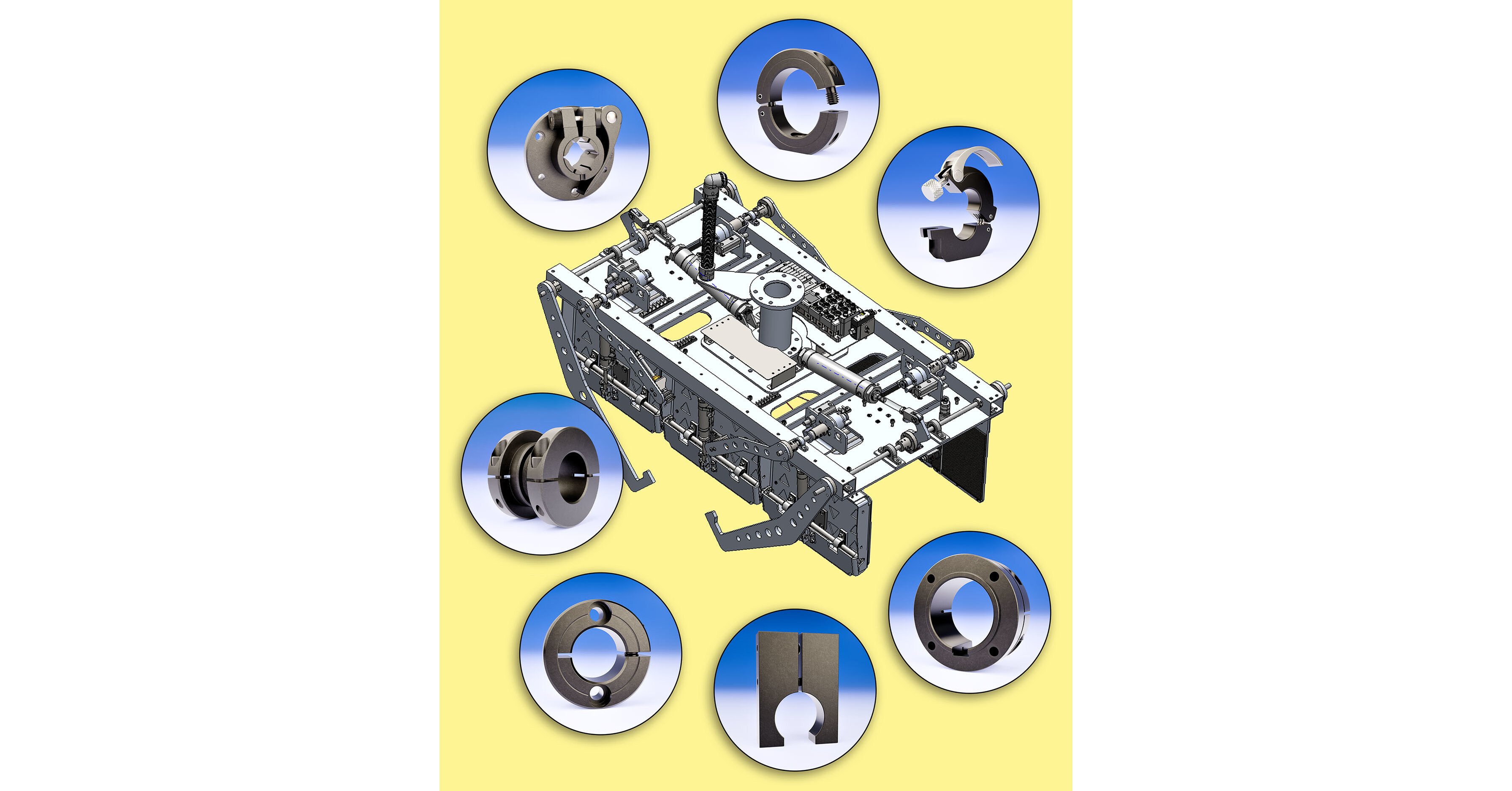 SHAFT COLLARS & MOUNTS MEET AUTOMATION DESIGN REQUIREMENTS