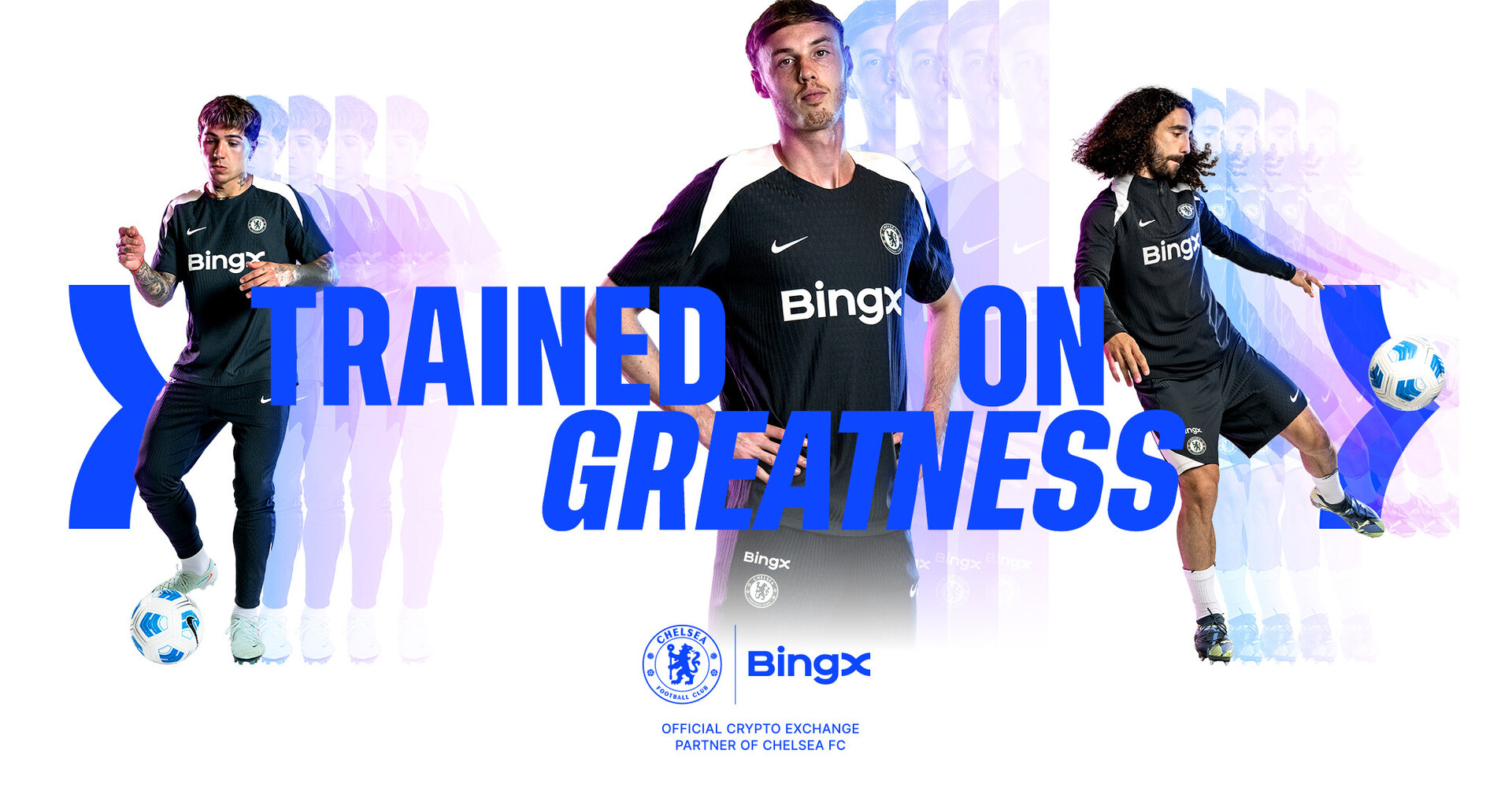 BingX and Chelsea FC Unveil 25/26 Training Kit with "Trained on ...