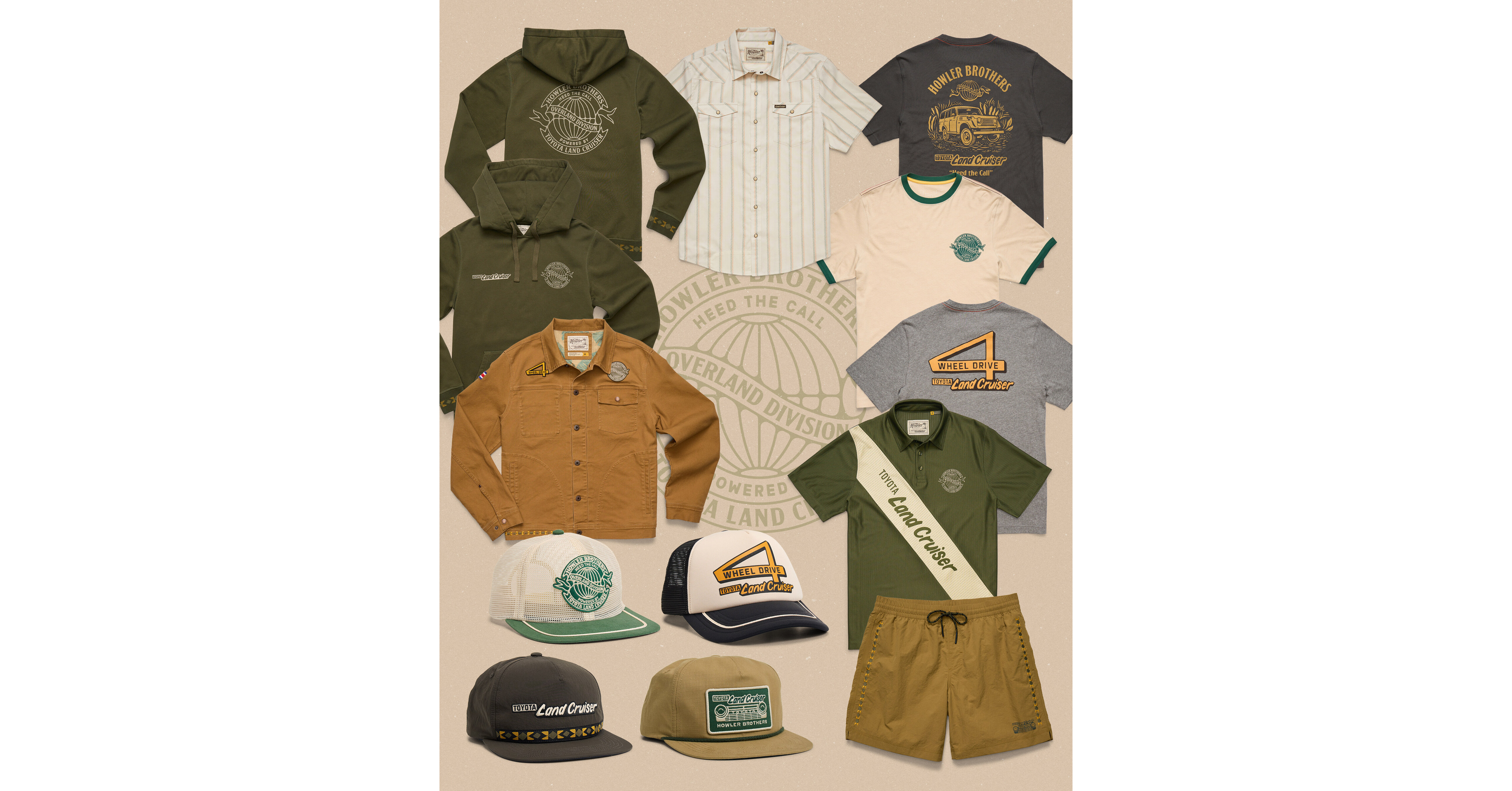 HOWLER BROTHERS PARTNERS WITH TOYOTA AND ITS ICONIC LAND CRUISER TO ...