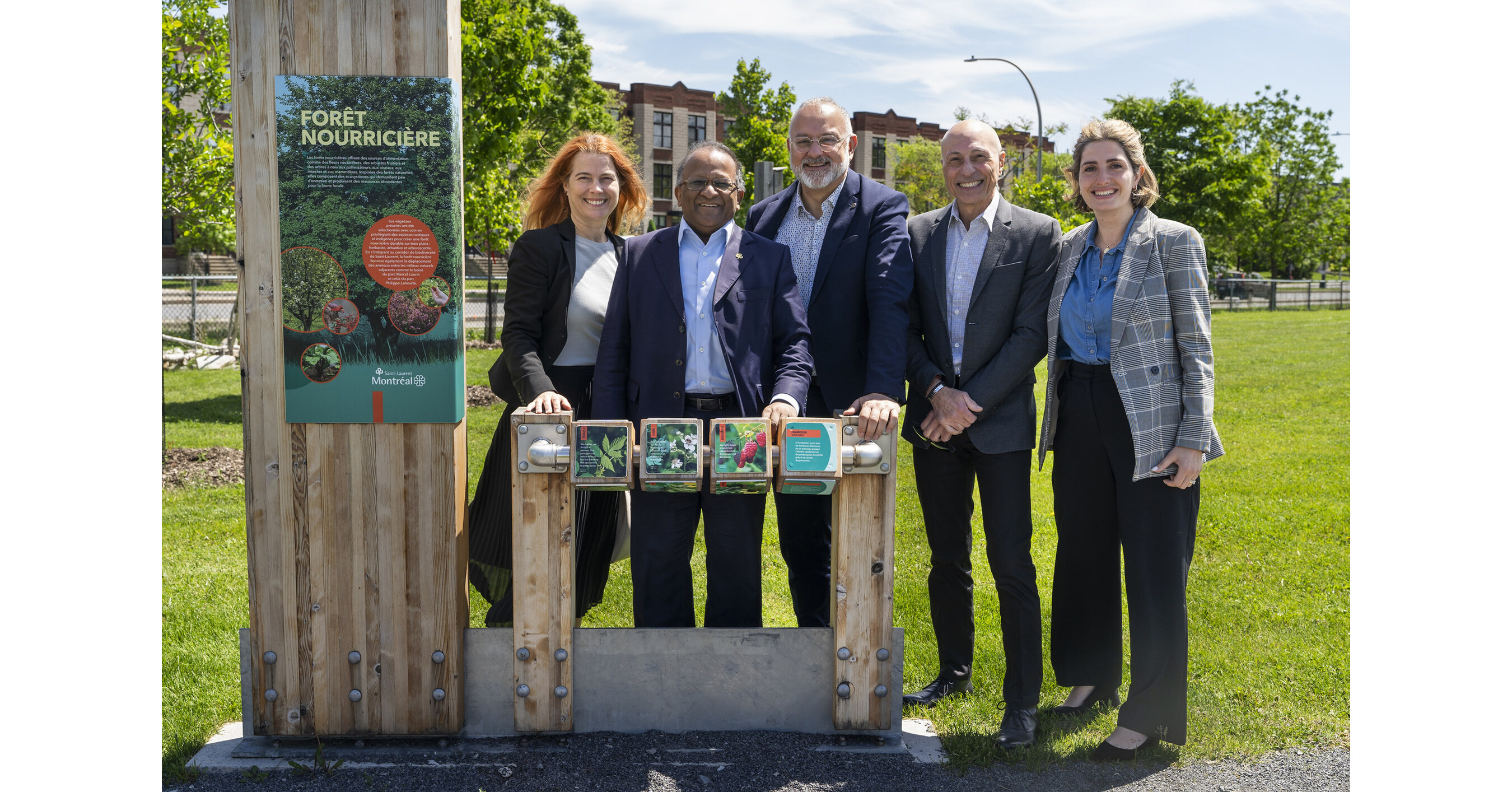 La seconde phase du corridor de biodiversité de Saint-Laurent est achevée