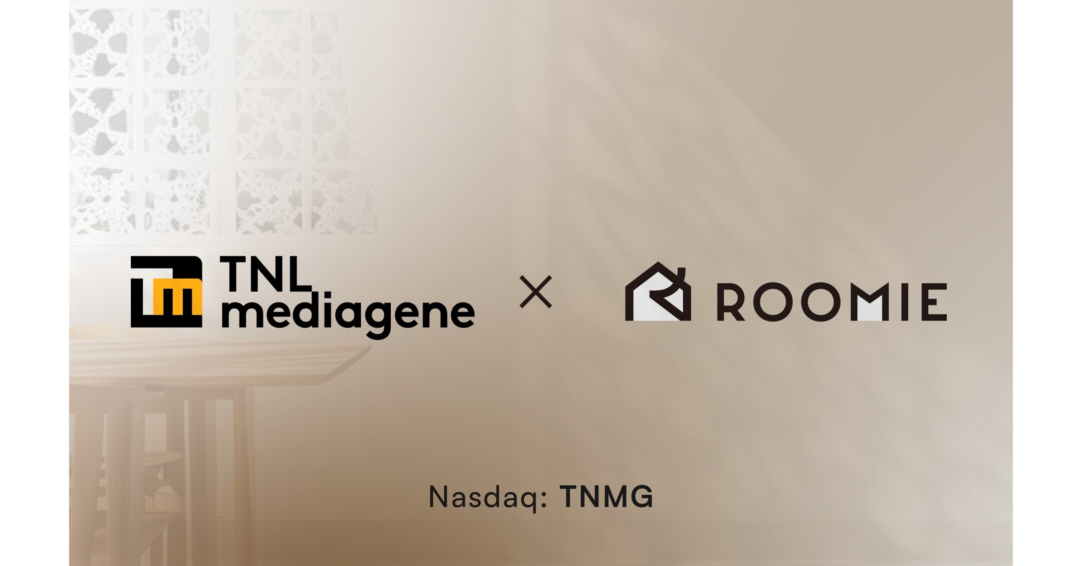 TNL Mediagene Progresses International Expansion: Roomie International Surpasses One Million ...