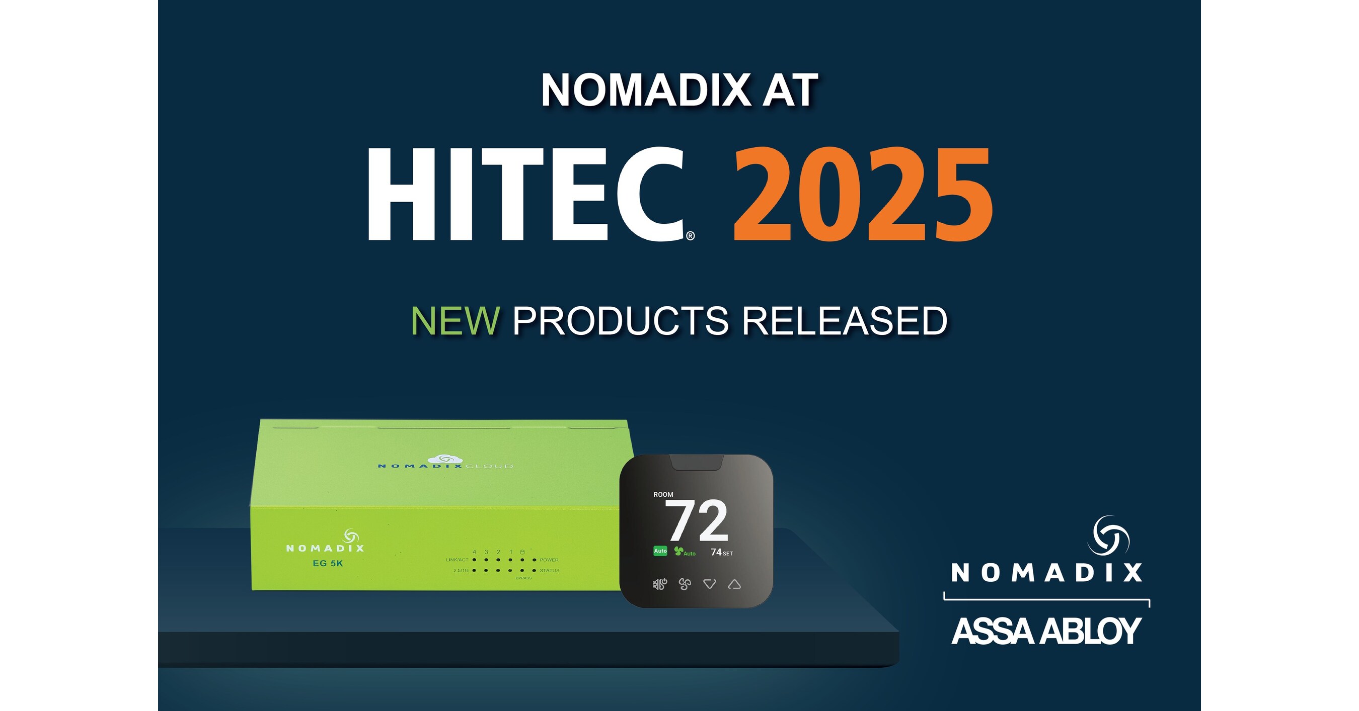 Nomadix Showcases New Solutions and Product Features at HITEC 2025