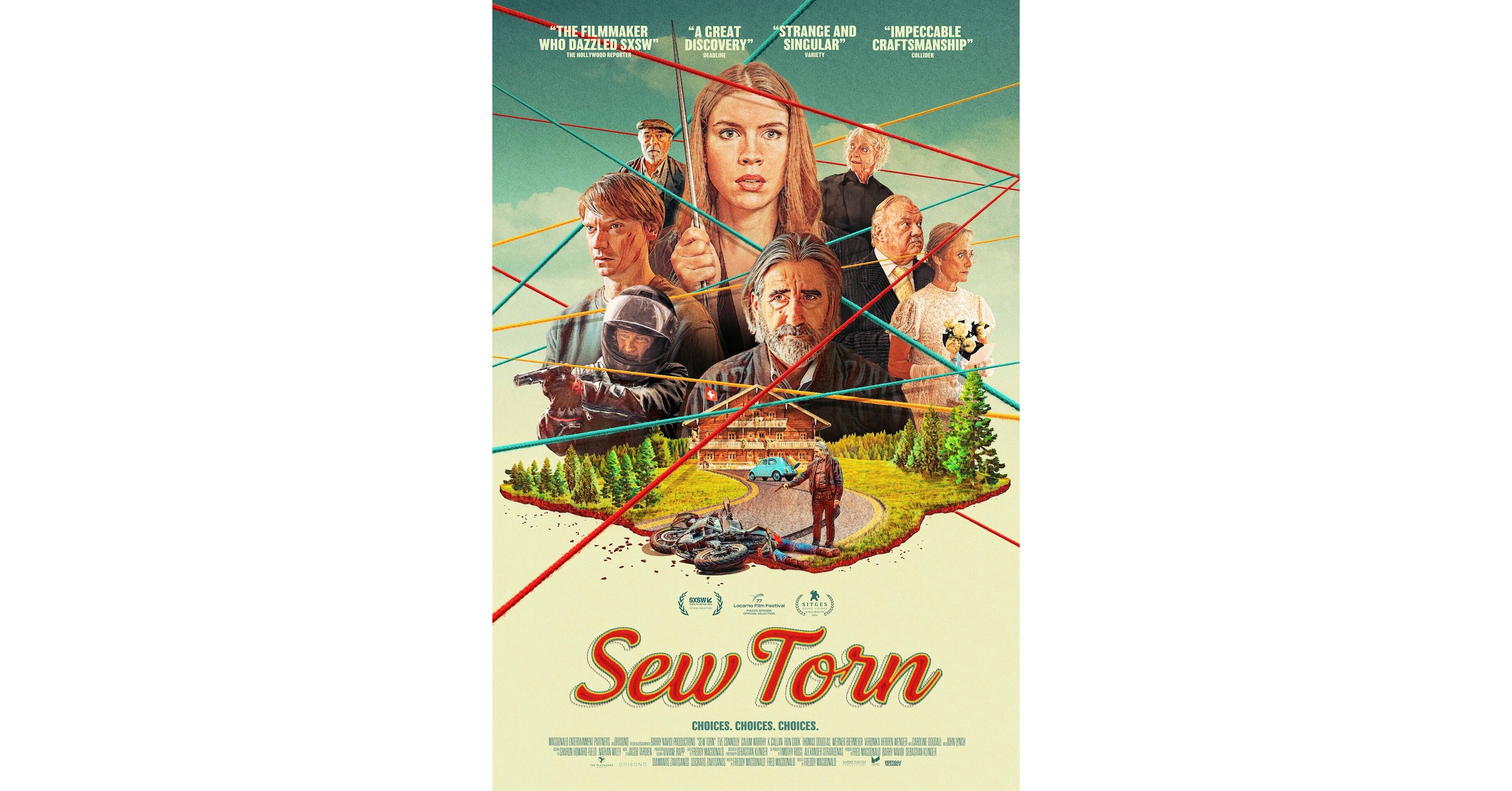 BERNINA Brings Craft to Cinema in SEW TORN and Behind-the-Scenes Podcast