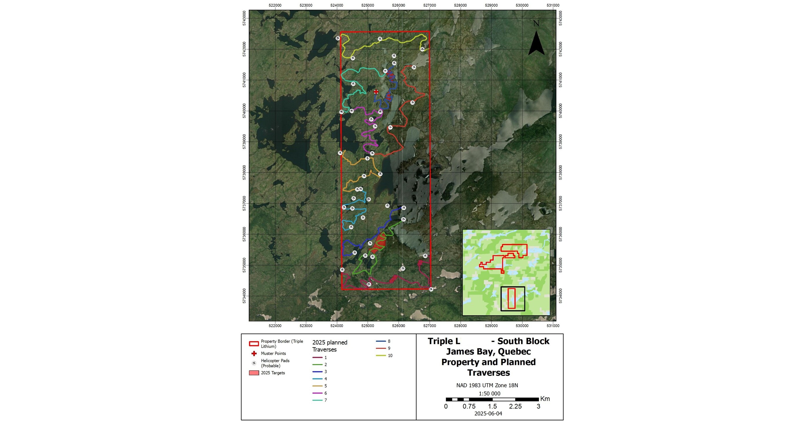 Comet Lithium to Launch 2025 Exploration Program at Triple L and Elmer ...