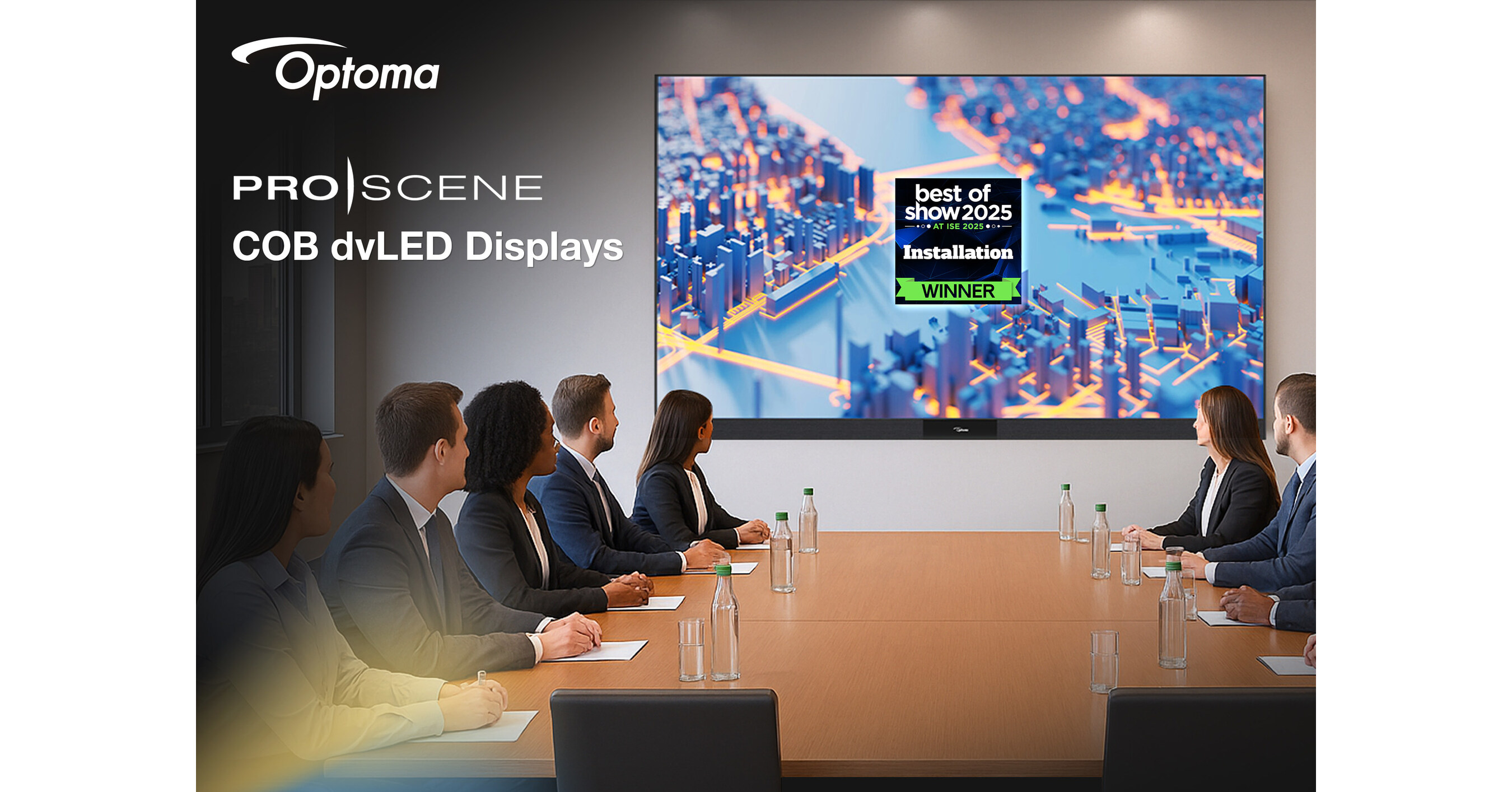 Optoma Unveils ProScene All-in-One dvLED Series at InfoComm 2025